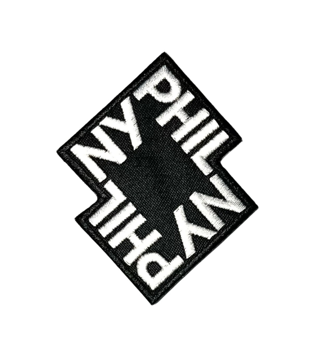Embroidered Patch (Black) – NY Phil